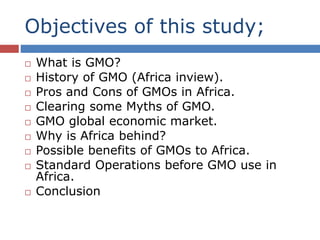 GMO in Africa, an untapped Opportunity.pptx