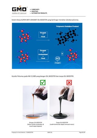 GMO OILBOOSTER Proposal (Ind) | PDF