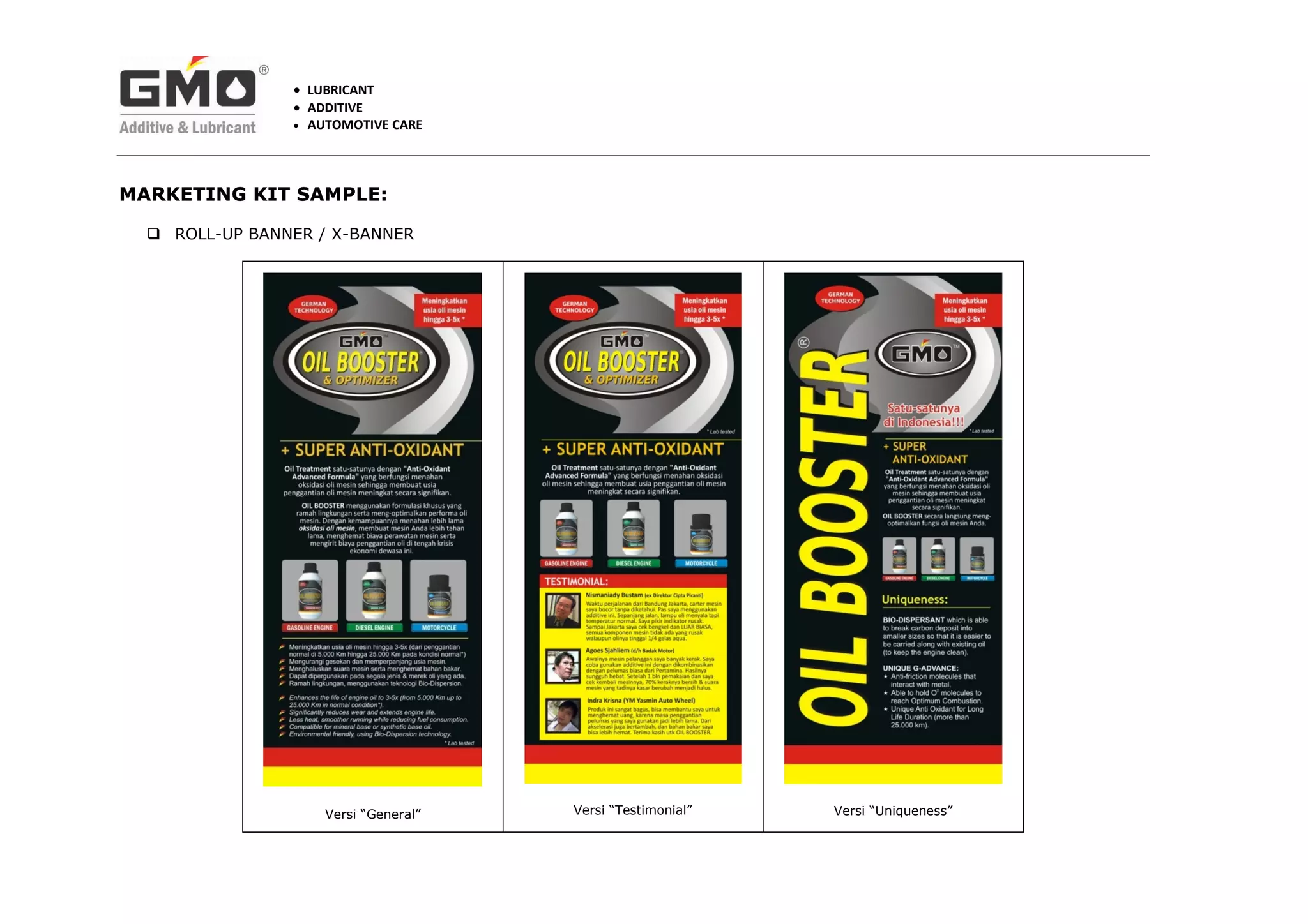 Marketing Kit Sample | PDF