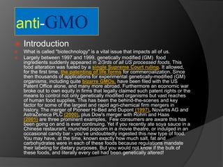 Gmo powerpoint | PPTX