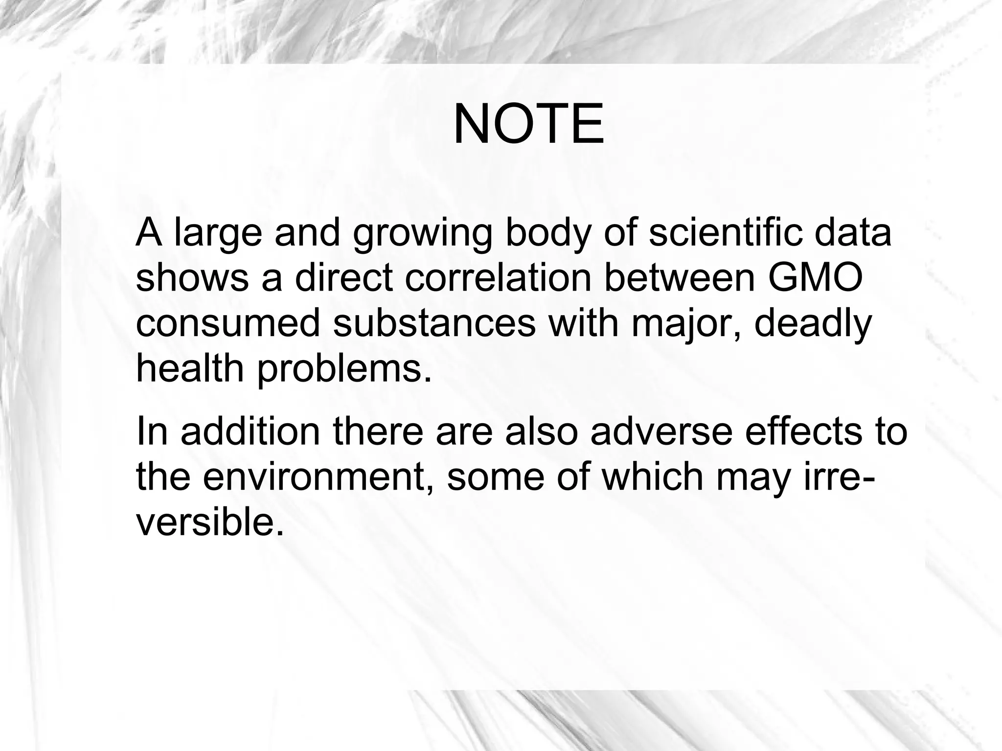 Gmo powerpoint | PPT