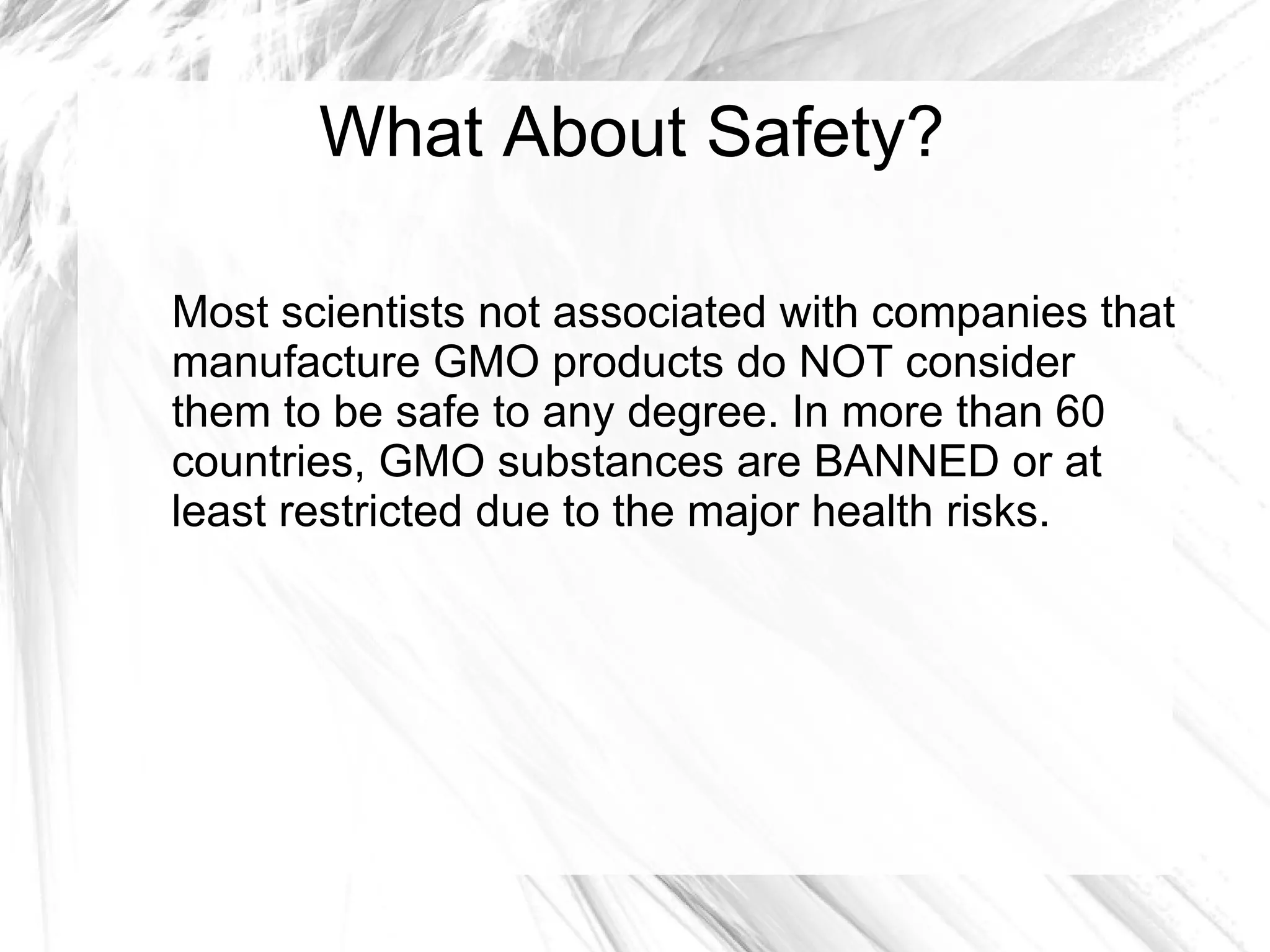 Gmo powerpoint | PPT