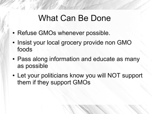 Gmo powerpoint | PPT
