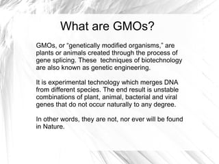 Gmo powerpoint | PPT