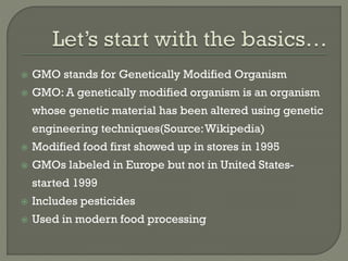 GMO powerpoint updated | PPT