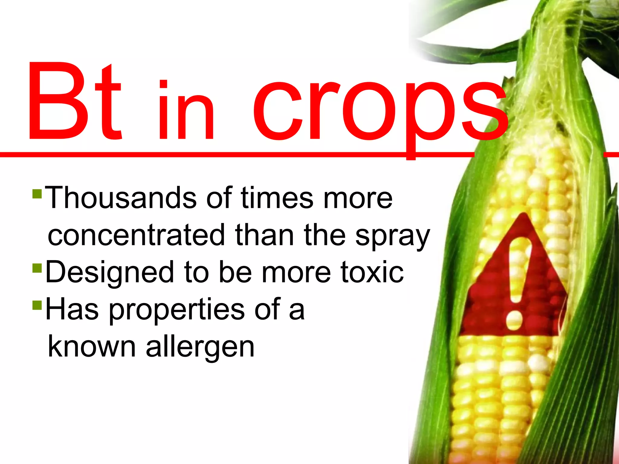 The Health Risks of Genetically Modified (GMO) Foods | PPT