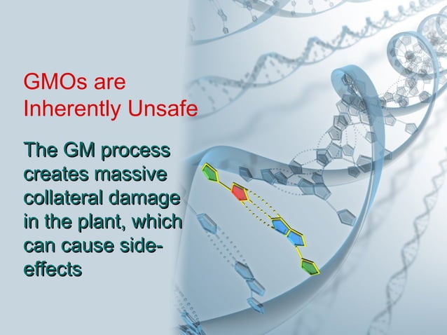 The Health Risks of Genetically Modified (GMO) Foods | PPT | Allergies ...
