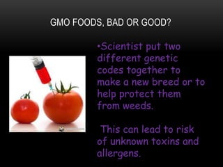 Gmo project anna s. | PPTX