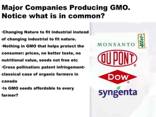 GMOs | PPTX