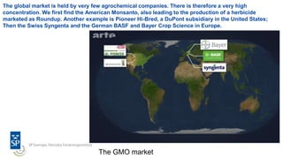 The GMO situation | PPTX