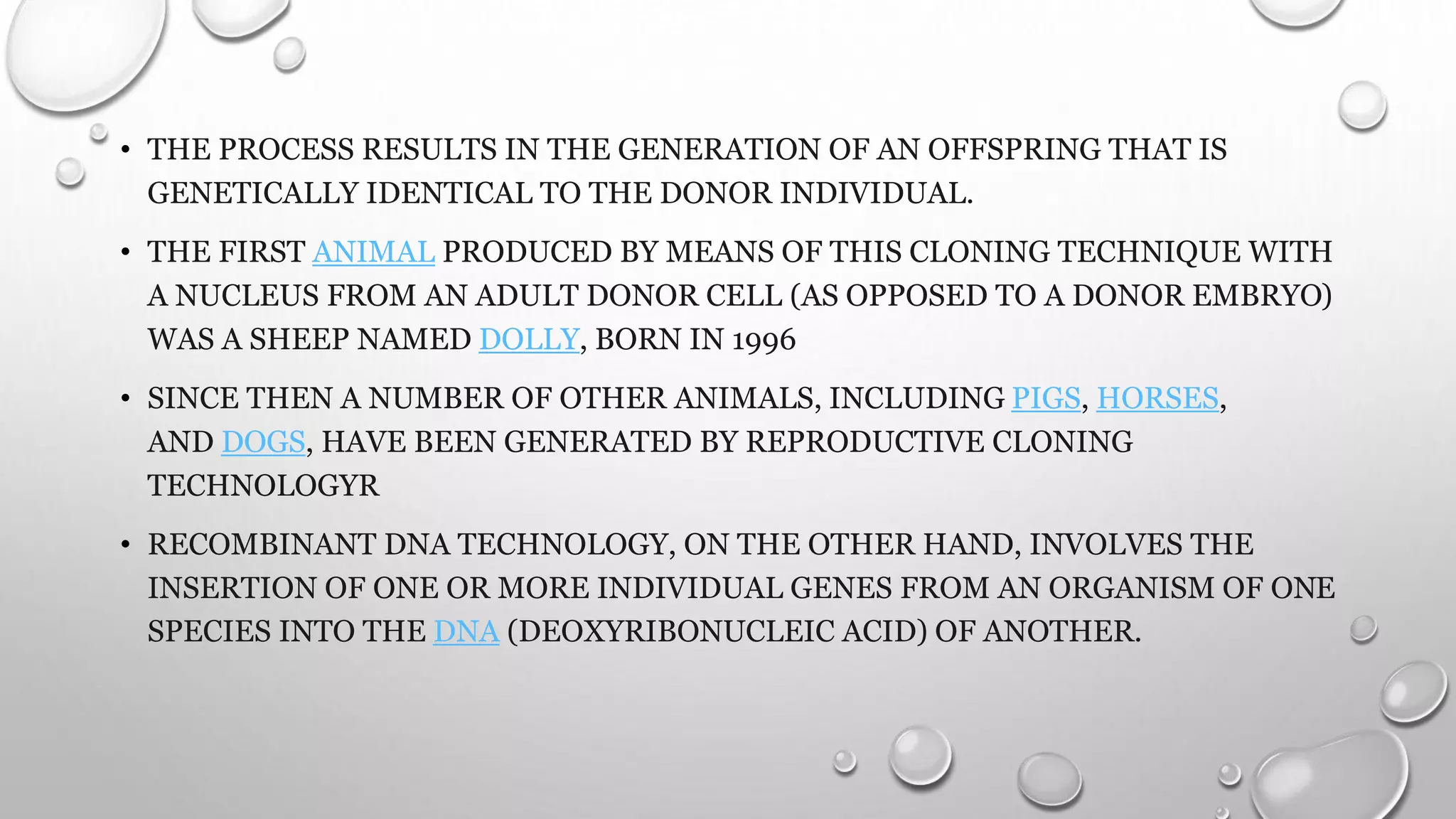 GENETICALLY MODIFIED ORGANISMS | PPTX