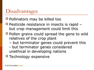 GENETICALLY MODIFIED ORGANISMS GRADE 10 TOPIC .ppt