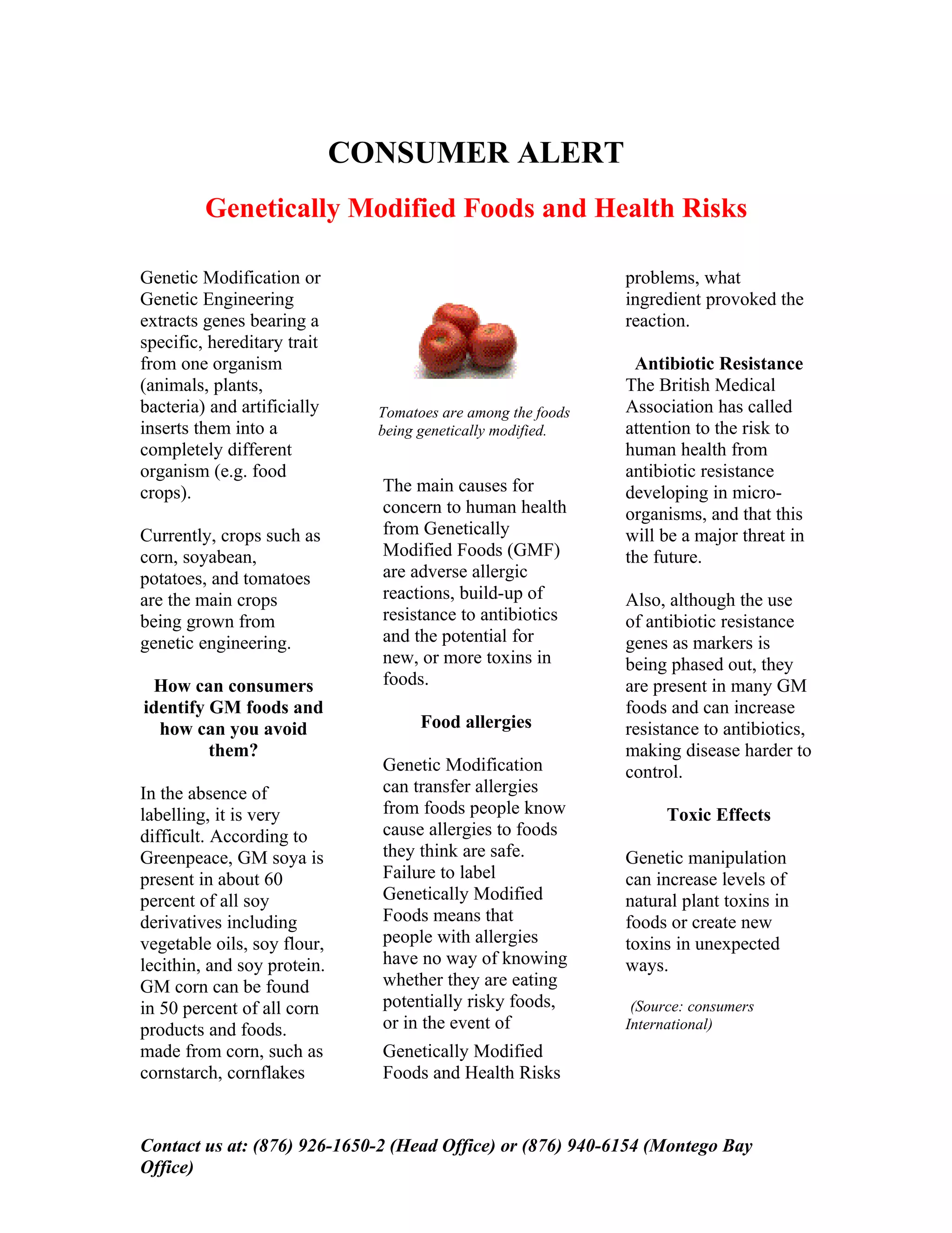 Gm Os And Health | PDF