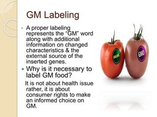 Gm os and social and ethical issues ppt | PPTX