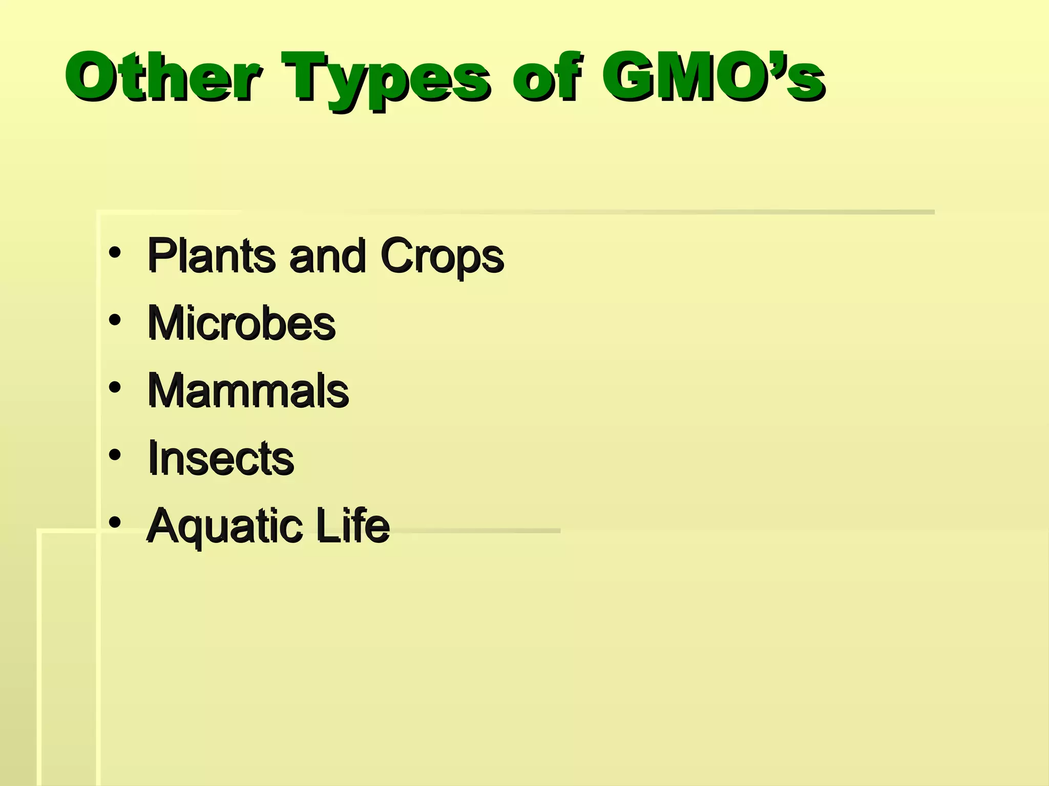 Gmo's ppt....... | PPT