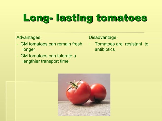 Gmo's ppt....... | PPT | Biotech and Biomedical Industry | Industries