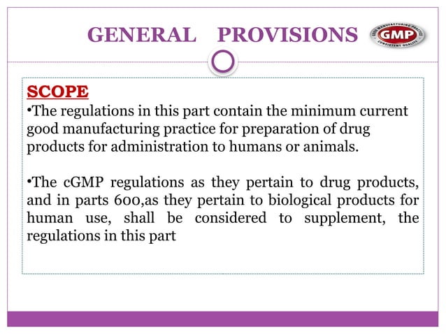 GMP IN HEALTHCARE PHARMACEUTICAL FIELD GMP | PPTX