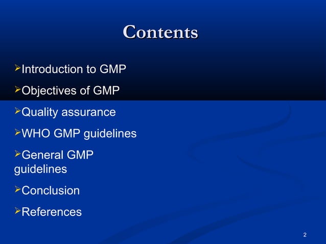 Gmp | PPT | Pharmaceutical Industry | Industries