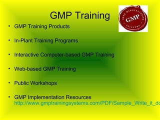 Gmp | PPT