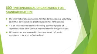 difference b/w gmp and iso | PPTX