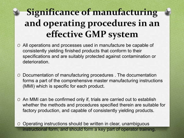 GMP and GHP | PPTX | Recalls | Consumer Issues