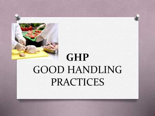 GMP and GHP | PPTX | Recalls | Consumer Issues