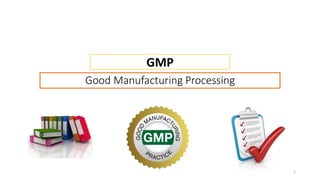 Introduction To Good Manufacturing Processes (GMPs) — FDA, 42% OFF