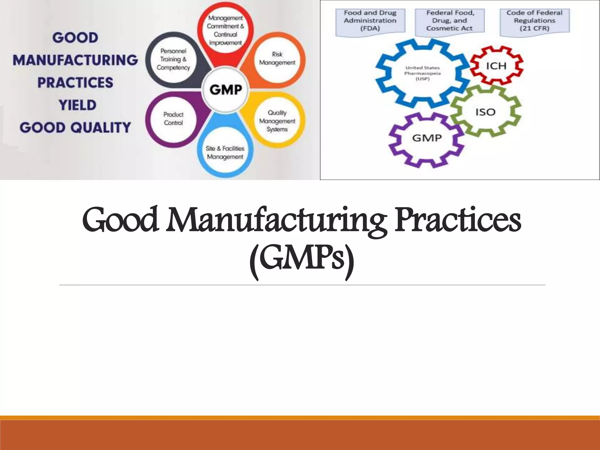 GMP in Food Processing Sector | PPTX