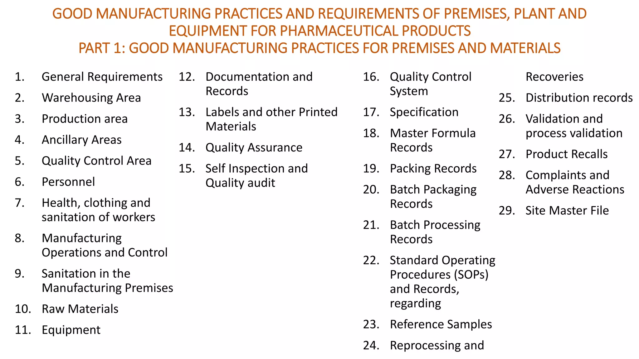 GMP in Pharmaceutical Industry by Dr.A S Charan | PDF