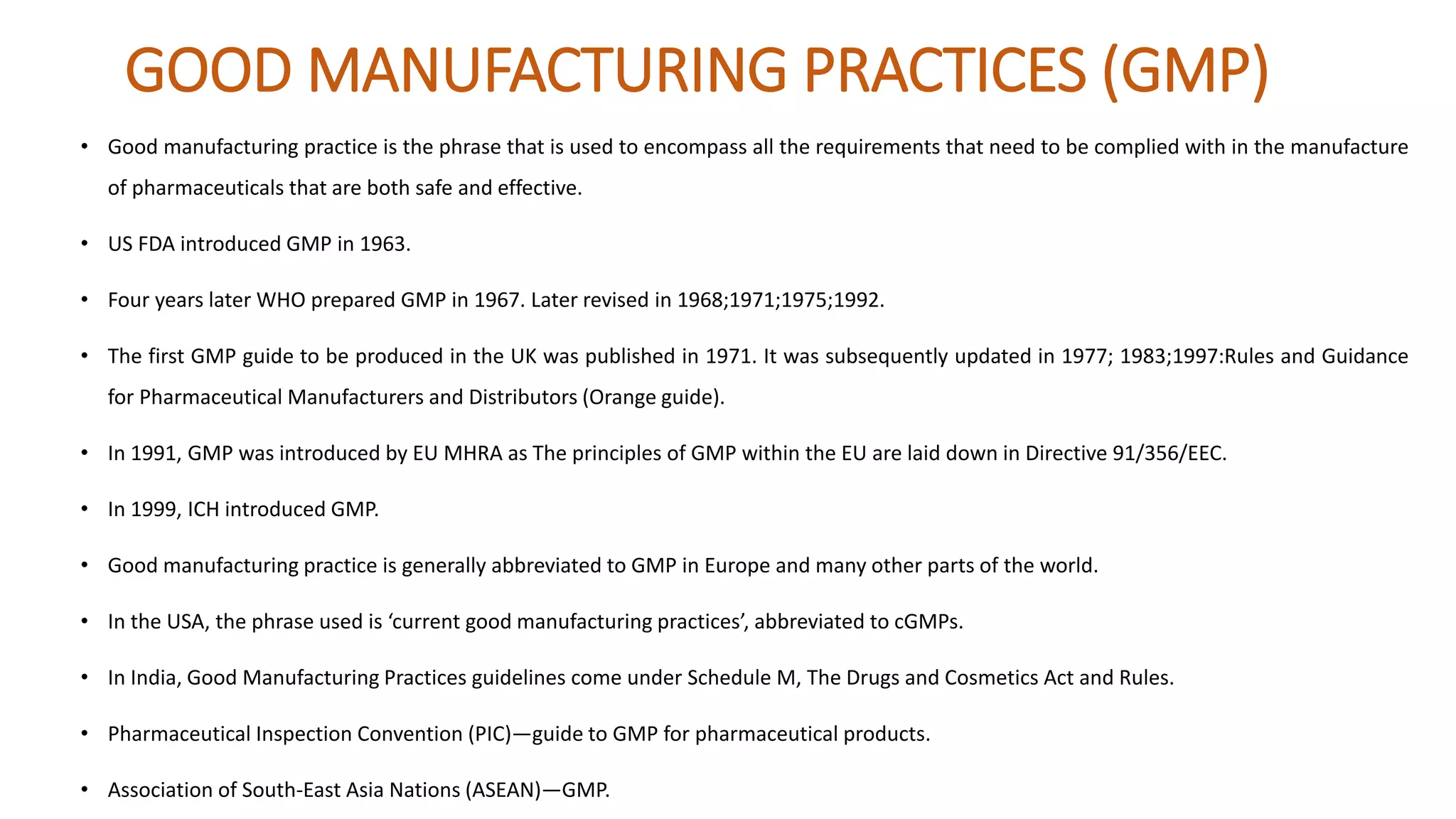 GMP in Pharmaceutical Industry by Dr.A S Charan | PDF