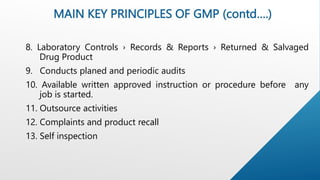 good manufacturing practices presentation | PPTX