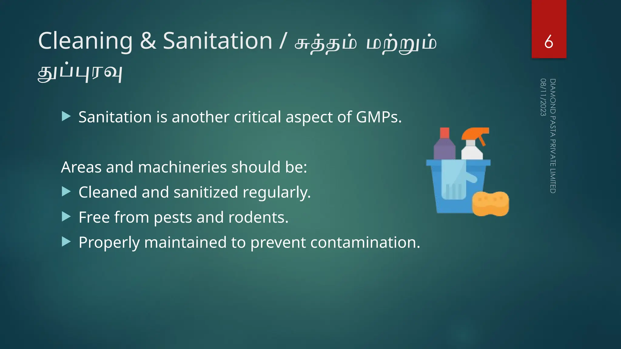 good manufacturing practices in food industry.pptx