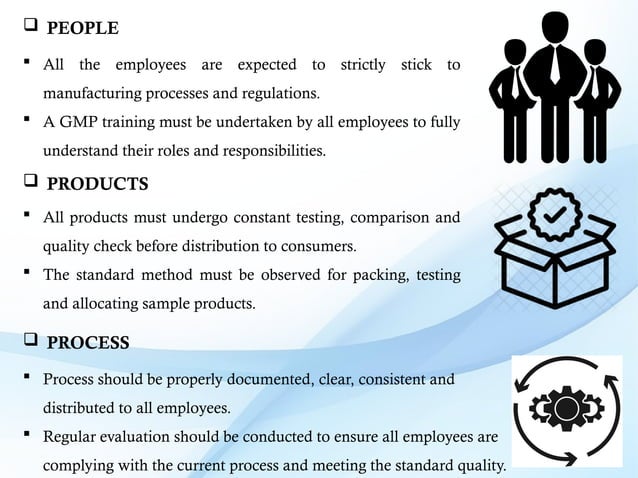 Good Manufacturing Practices (GMP), Introduction, objective ...