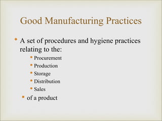 Good Manufacturing Practice in Manufacturing Organization.ppt