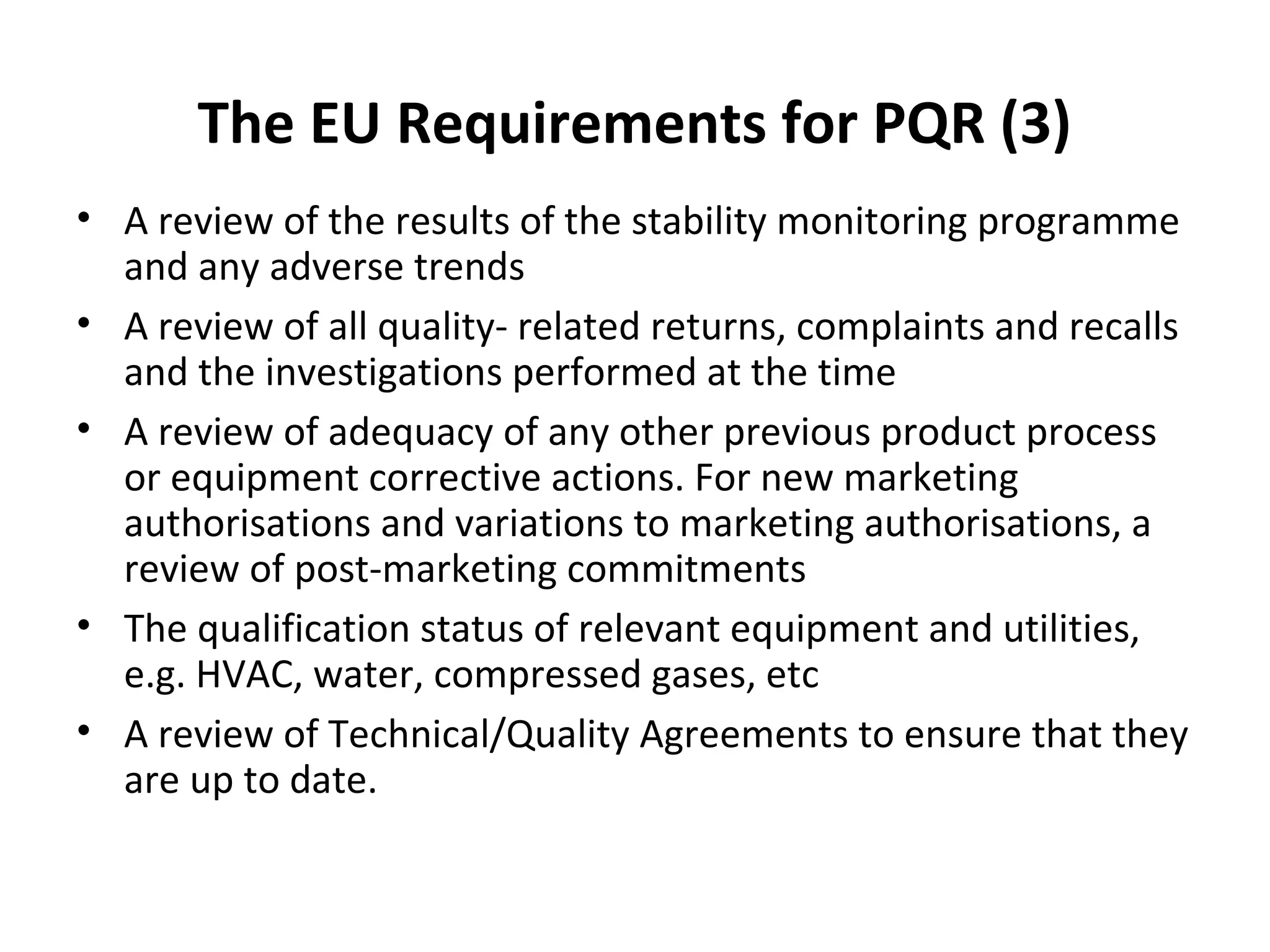GMP- APQR training | PPT