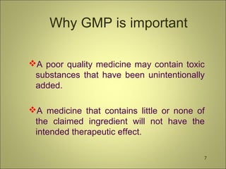 Gmp c gmp presentation | PPT