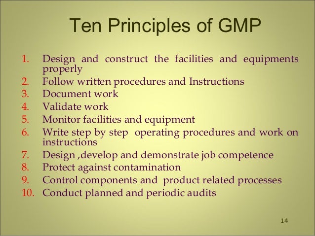 Gmp c gmp presentation