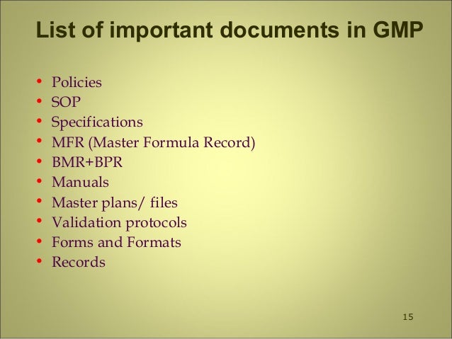 Gmp c gmp presentation