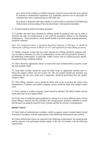 Gmp eu annex 6 | PDF