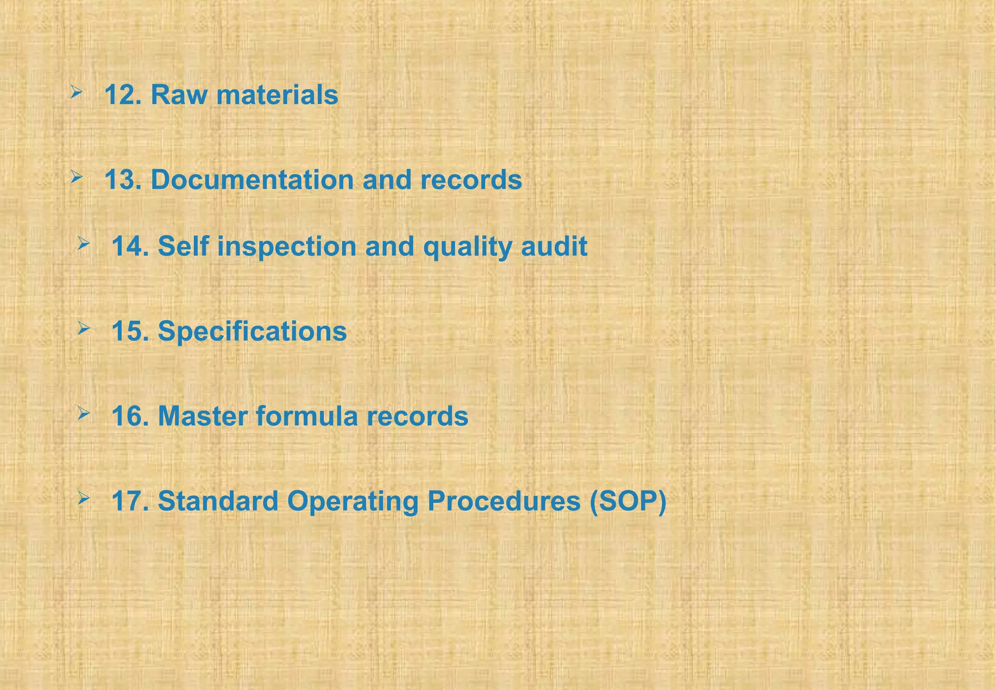 Good Manufacturing Practices (GMP)- Purpose and Principles | PPT