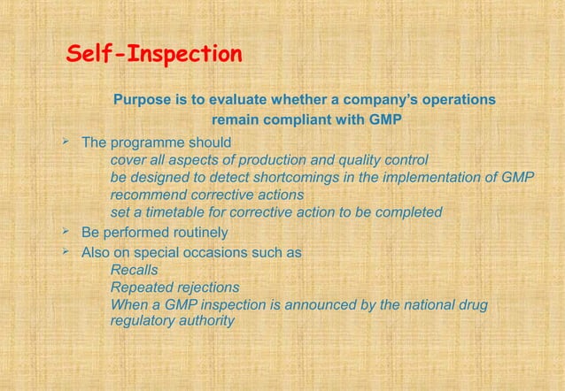 Good Manufacturing Practices (GMP)- Purpose and Principles | PPT