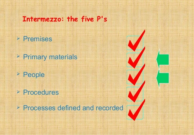 Good Manufacturing Practices (GMP)- Purpose and Principles