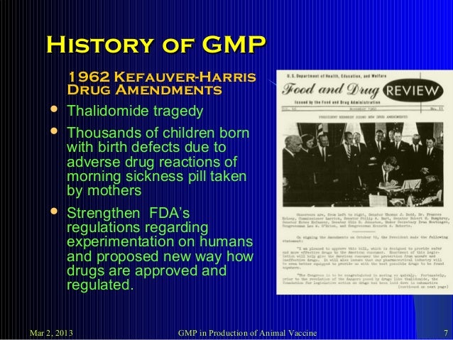 GMP in Production of Animal Vaccine