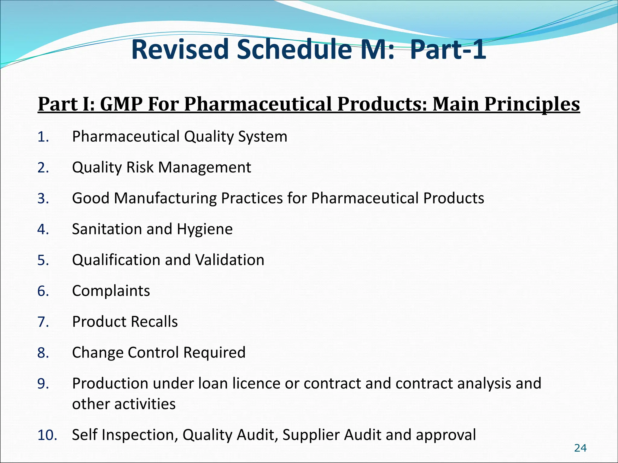 GMP-Revised Schedule M for API- Dr. A. Amsavel.pdf