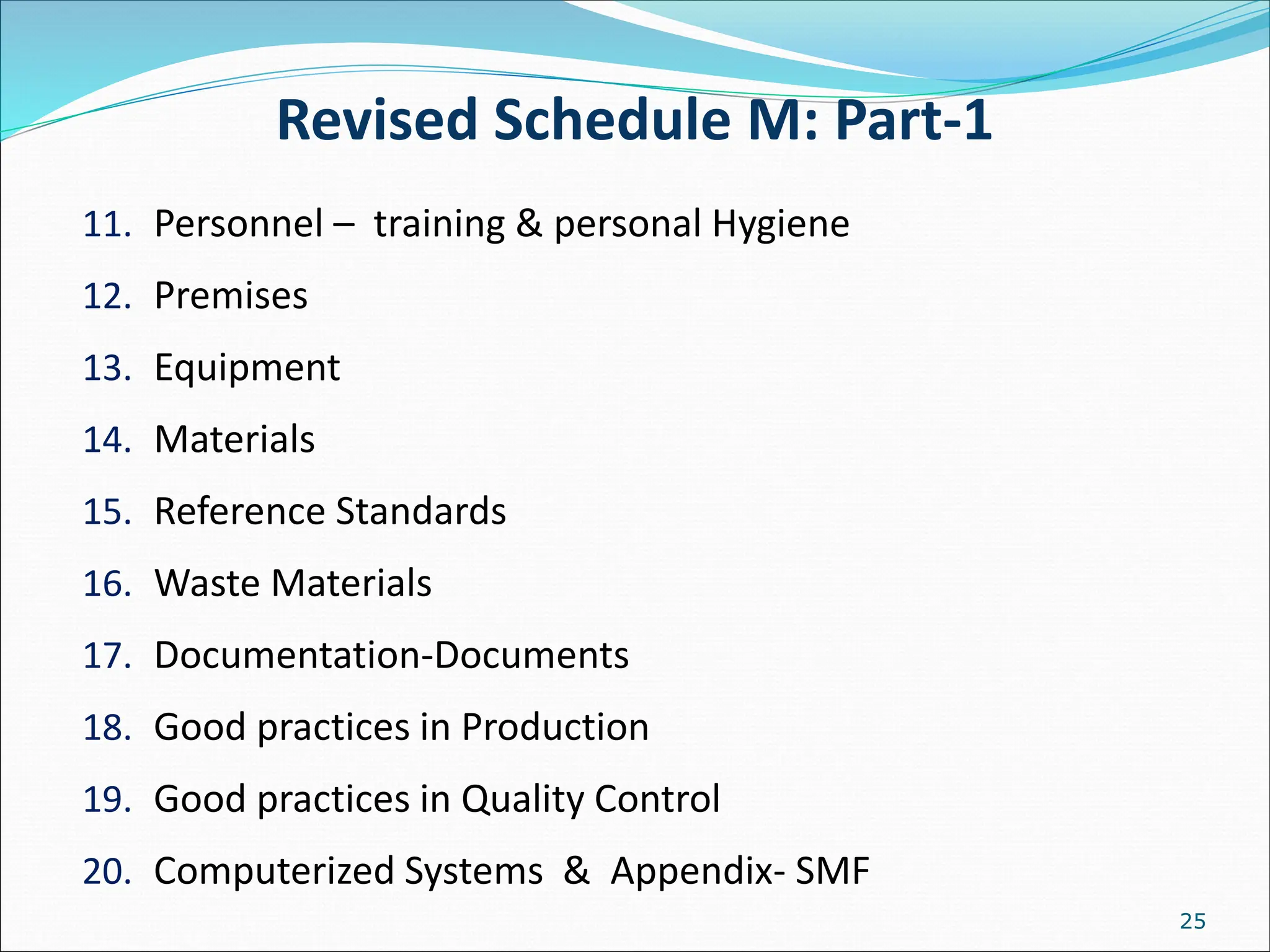 GMP-Revised Schedule M for API- Dr. A. Amsavel.pdf