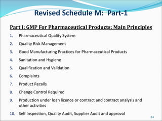 GMP-Revised Schedule M for API- Dr. A. Amsavel.pdf