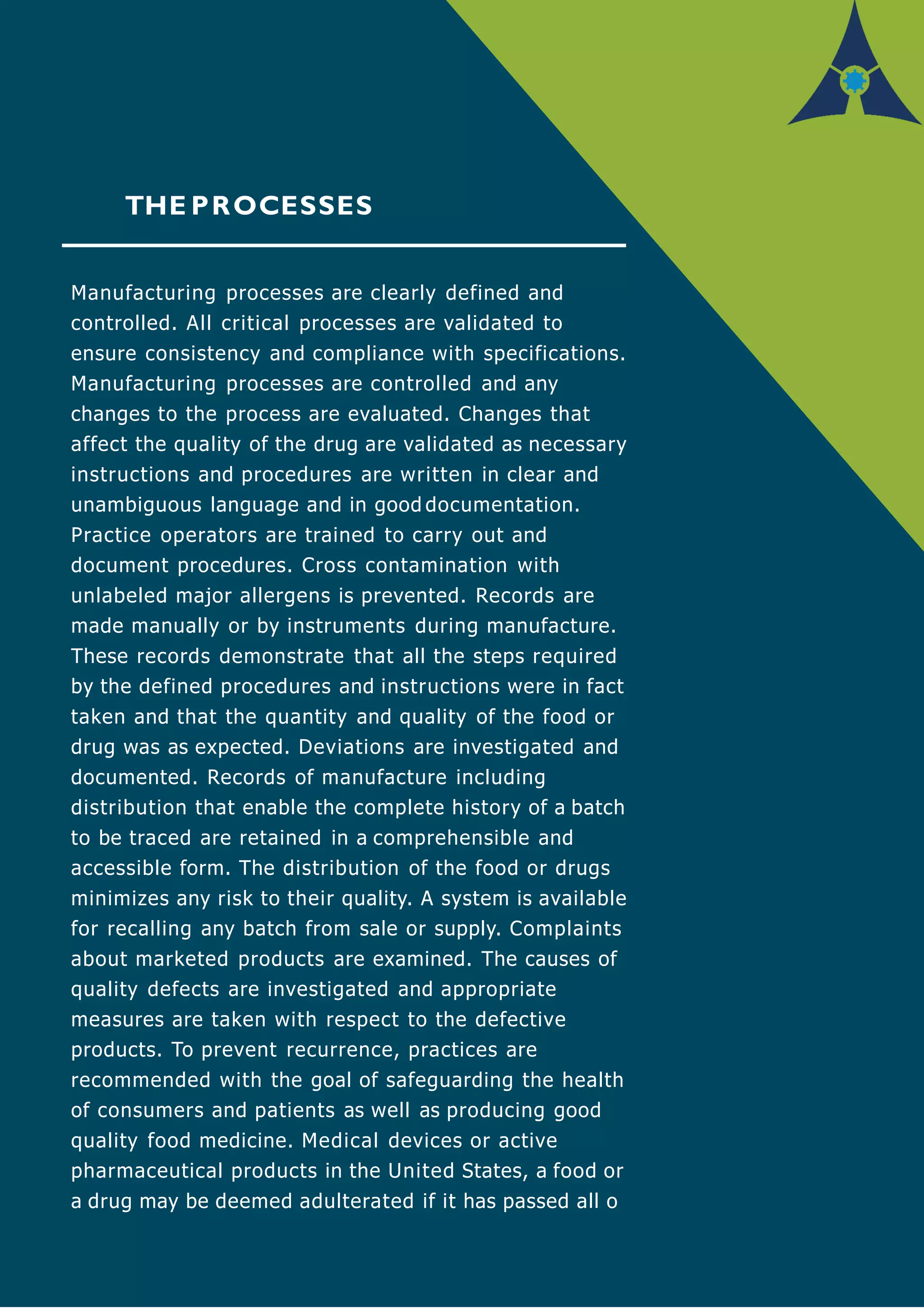 Good Manufacturing Practice (GMP) | Arrelic Insights | PDF