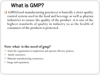 Gmp 4 yr | PPT