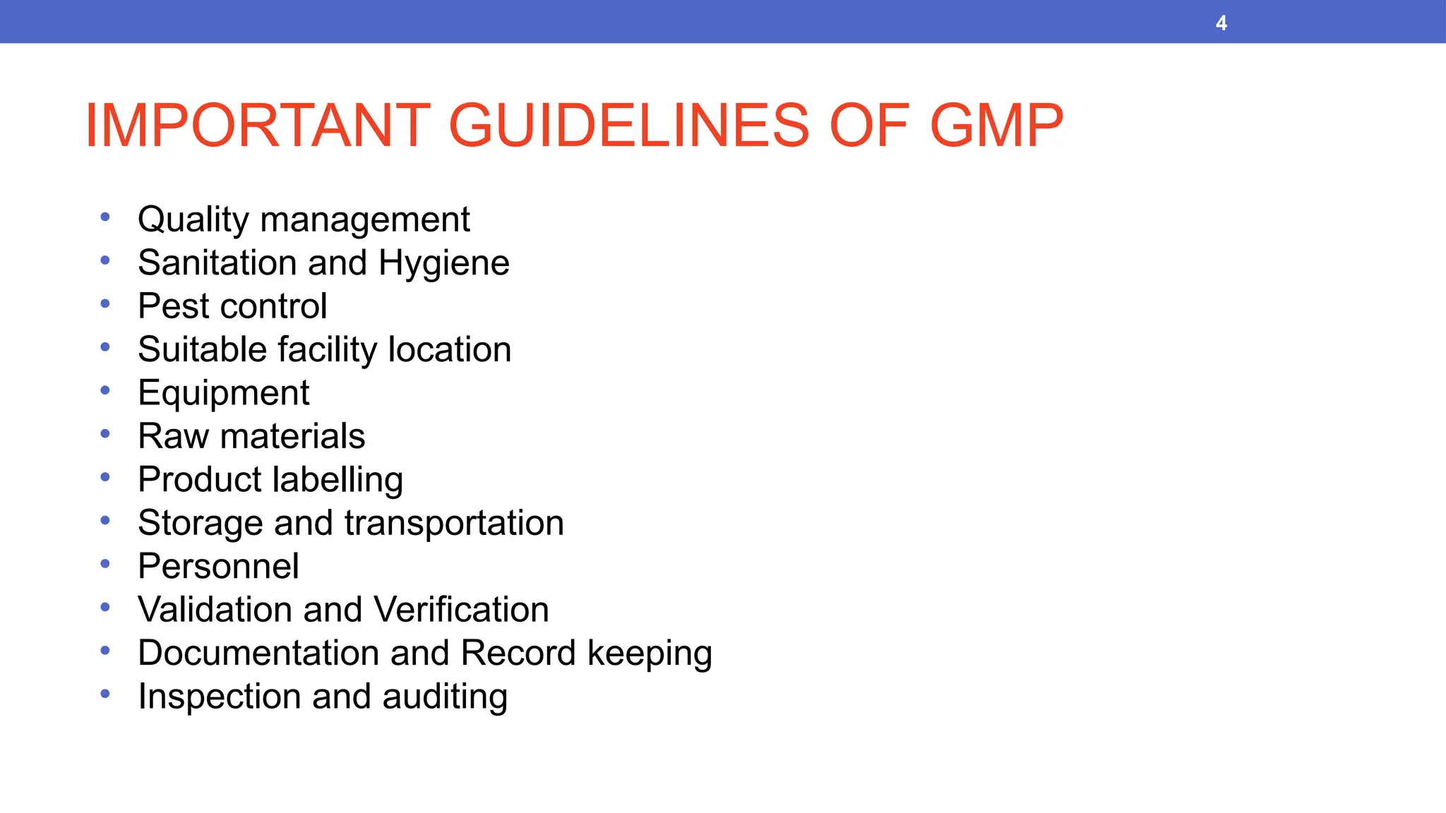 GMP AND HACCP in meat processing industry | PPTX