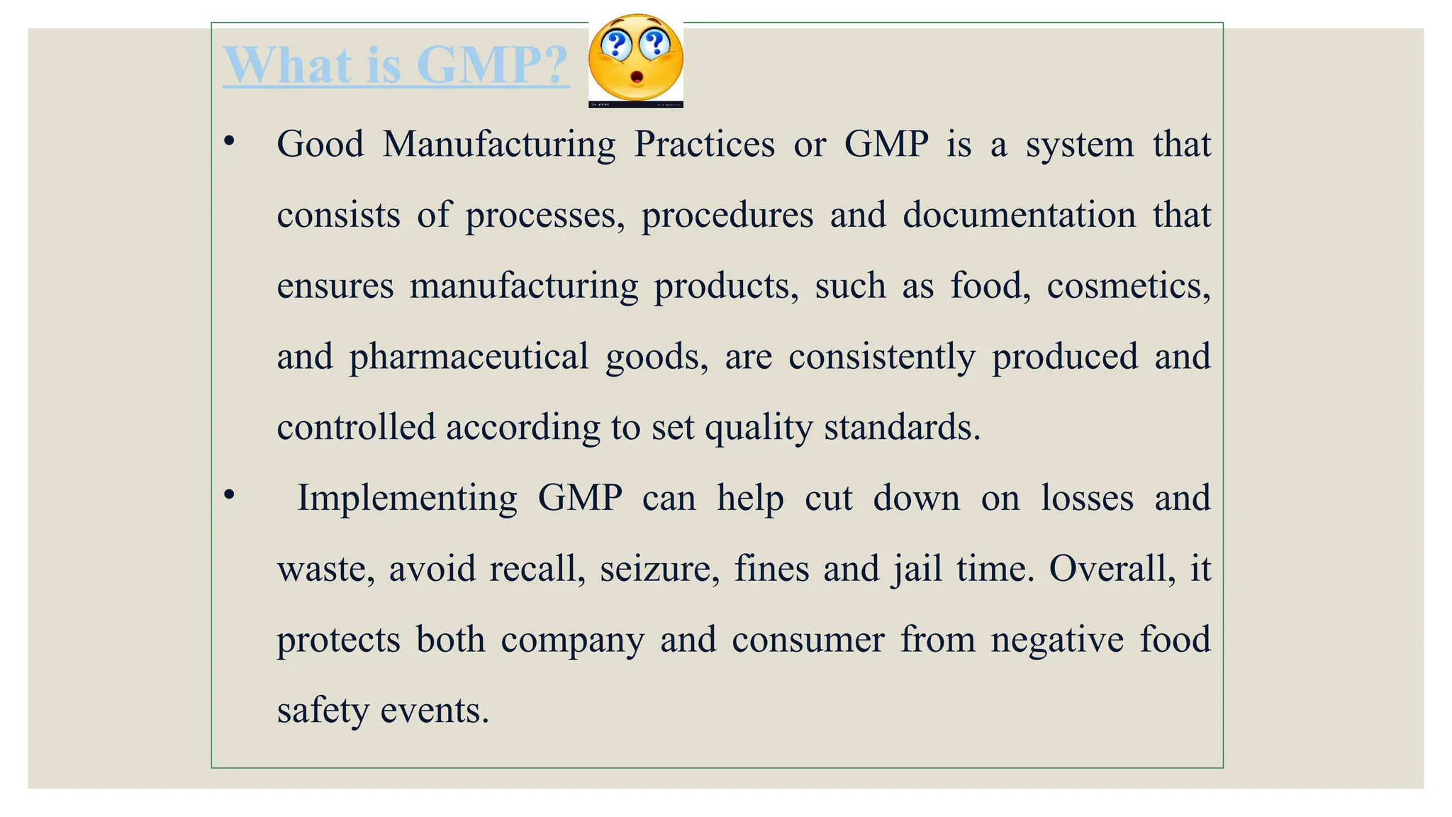 GMP AND PHARMACOVIGILANCE OF A PHARMACY | PPTX